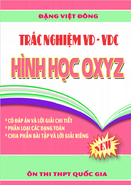 trac-nghiem-vd-vdc-hinh-hoc-oxyz-dang-viet-dong - TOANMATH.com