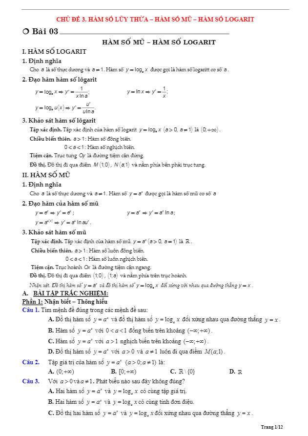 tom-tat-ly-thuyet-va-bai-tap-trac-nghiem-ham-so-mu-va-ham-so-logarit - TOANMATH.com