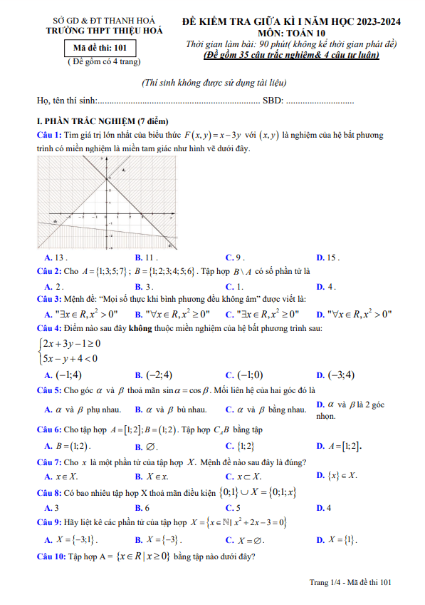 de-giua-hoc-ky-1-toan-10-nam-2023-2024-truong-thpt-thieu-hoa-thanh-hoa - TOANMATH.com