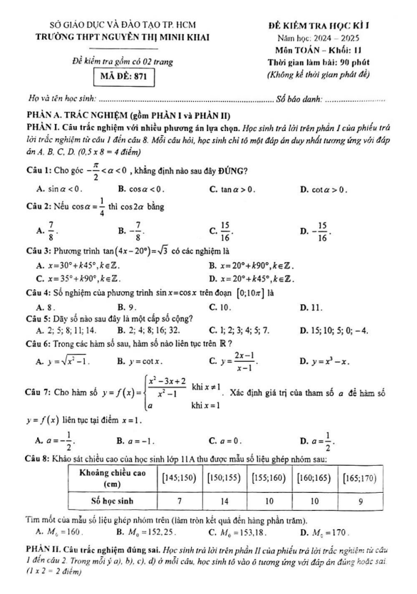 de-hoc-ki-1-toan-11-nam-2024-2025-truong-thpt-nguyen-thi-minh-khai-tp-hcm - TOANMATH.com